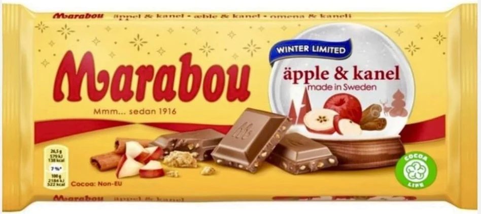 Marabou Apple Cinnamon Limited Edition - Safka Continental Goodies ...